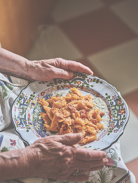 Food and Travel Magazine | Tonina’s garganelli with zingani sauce