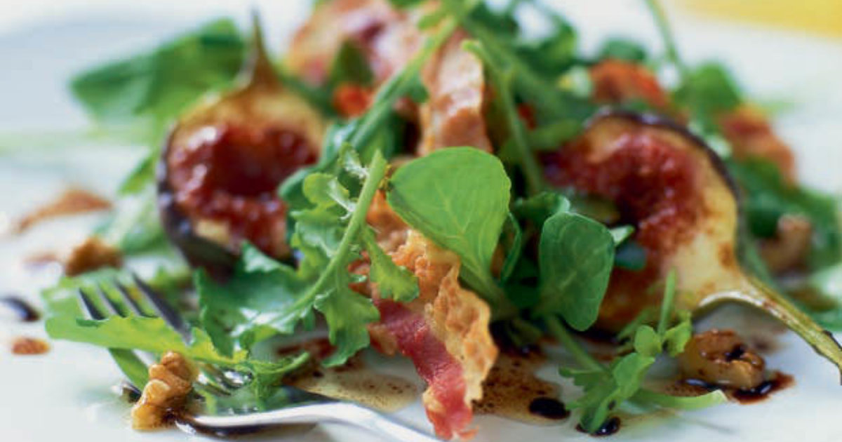 Food and Travel Magazine | Rocket salad with figs, pancetta and…