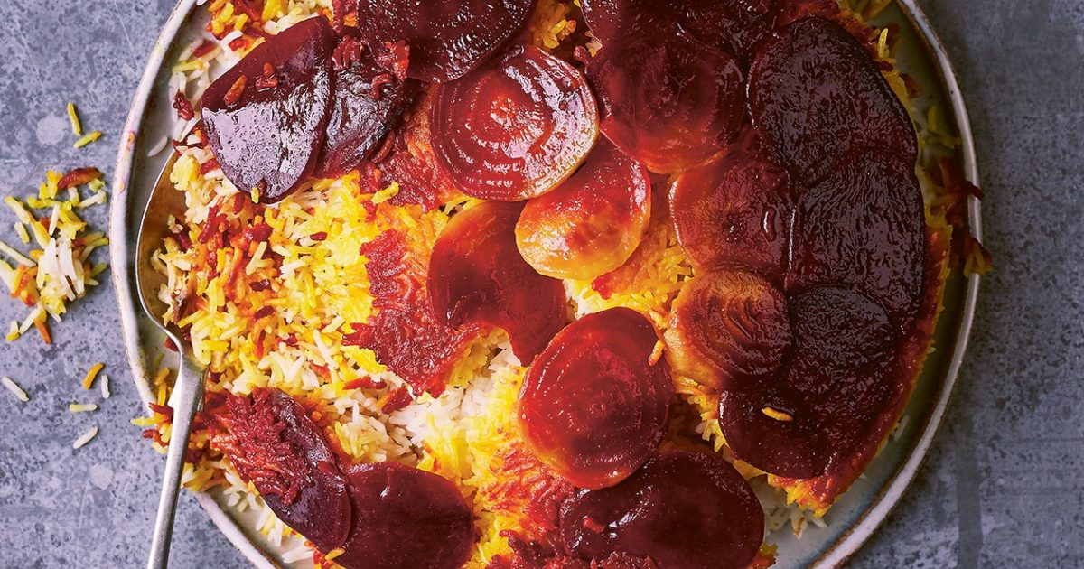 Food and Travel Magazine | Candied beetroot maqluba