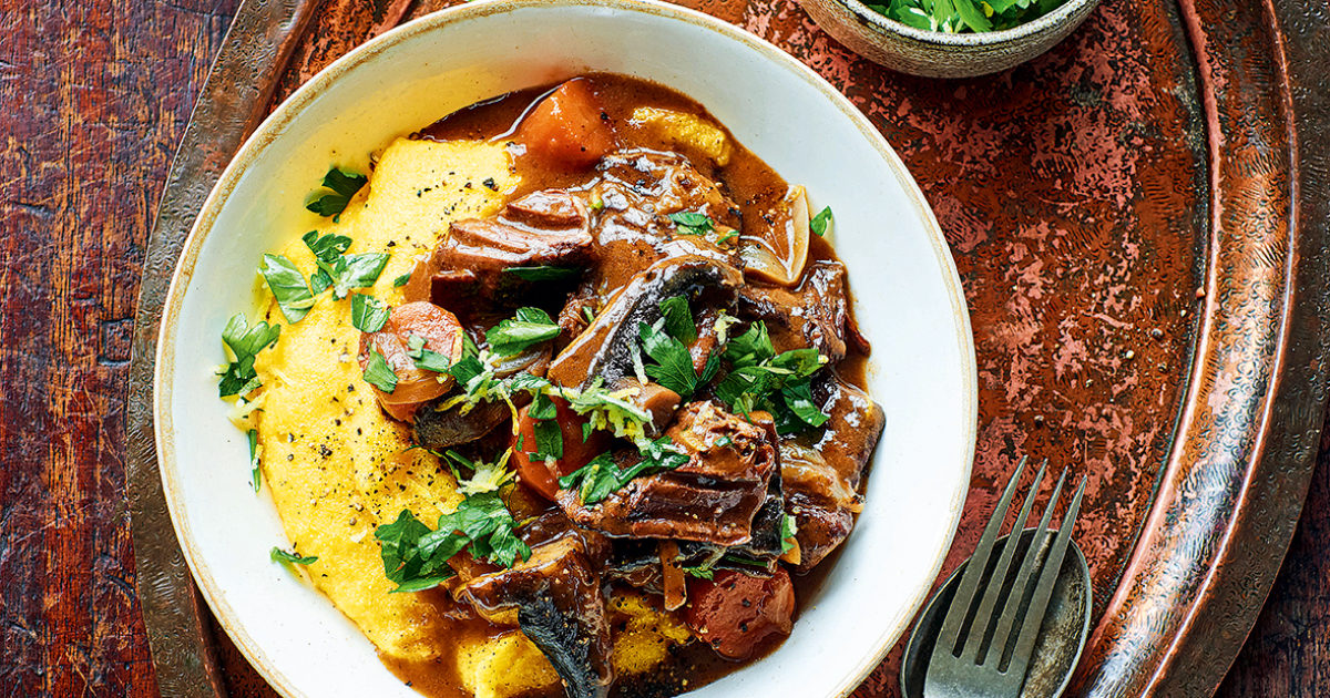 Food and Travel Magazine | Beef stew with polenta