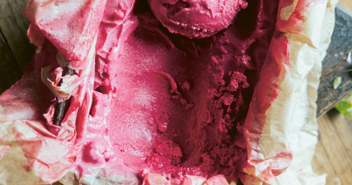 Food and Travel Magazine | Beetroot and Cardamom Ice Cream