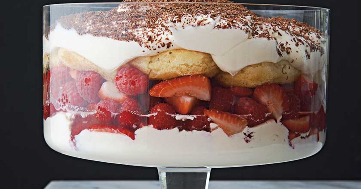 Food and Travel Magazine | Berry, sauternes and mascarpone trifle