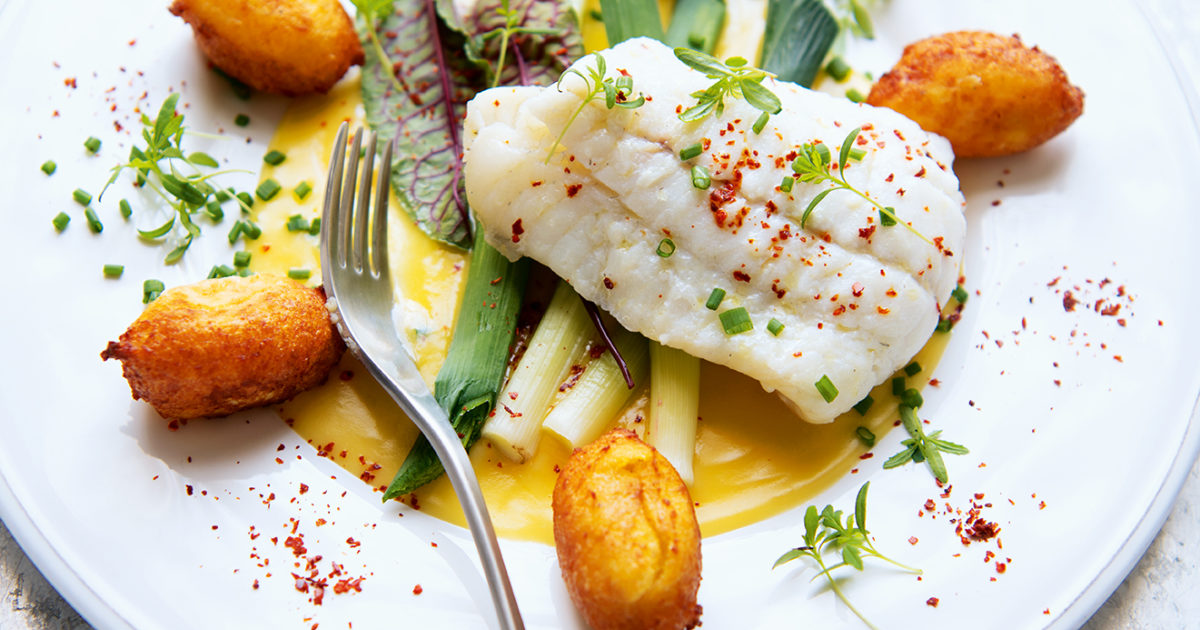 Food and Travel Magazine | Steamed brill, leeks and sorrel with lime…