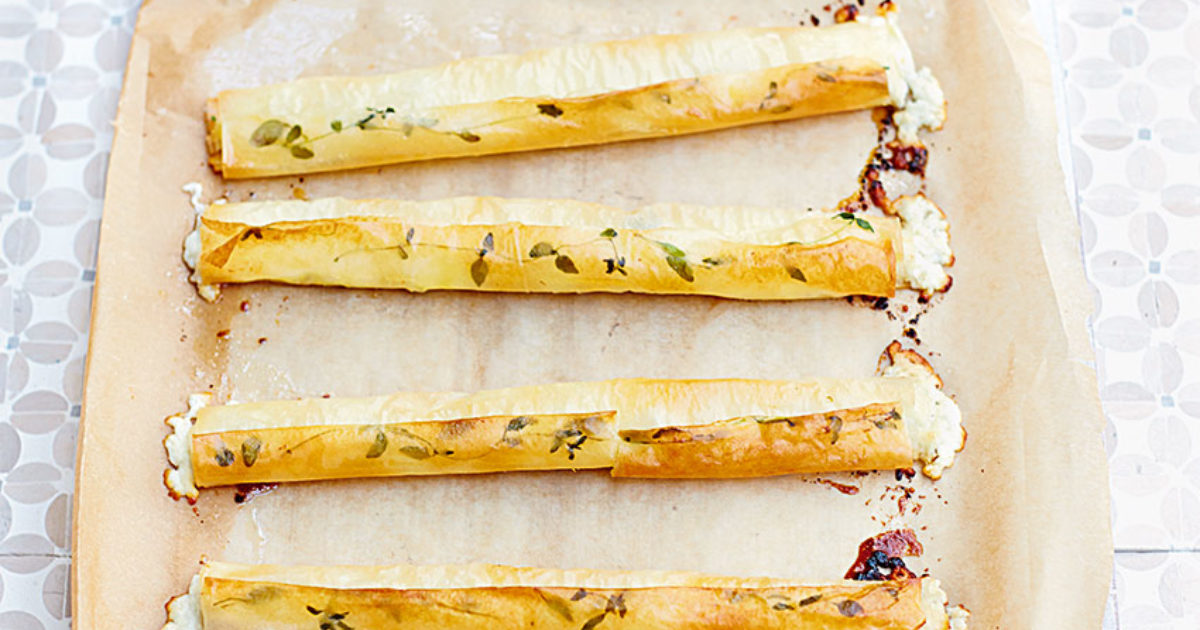 Food and Travel Magazine | Baked goat’s cheese cigars