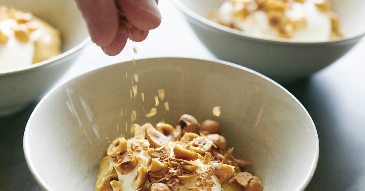 Food and Travel Magazine | Butterscotch budino with whipped cream and…