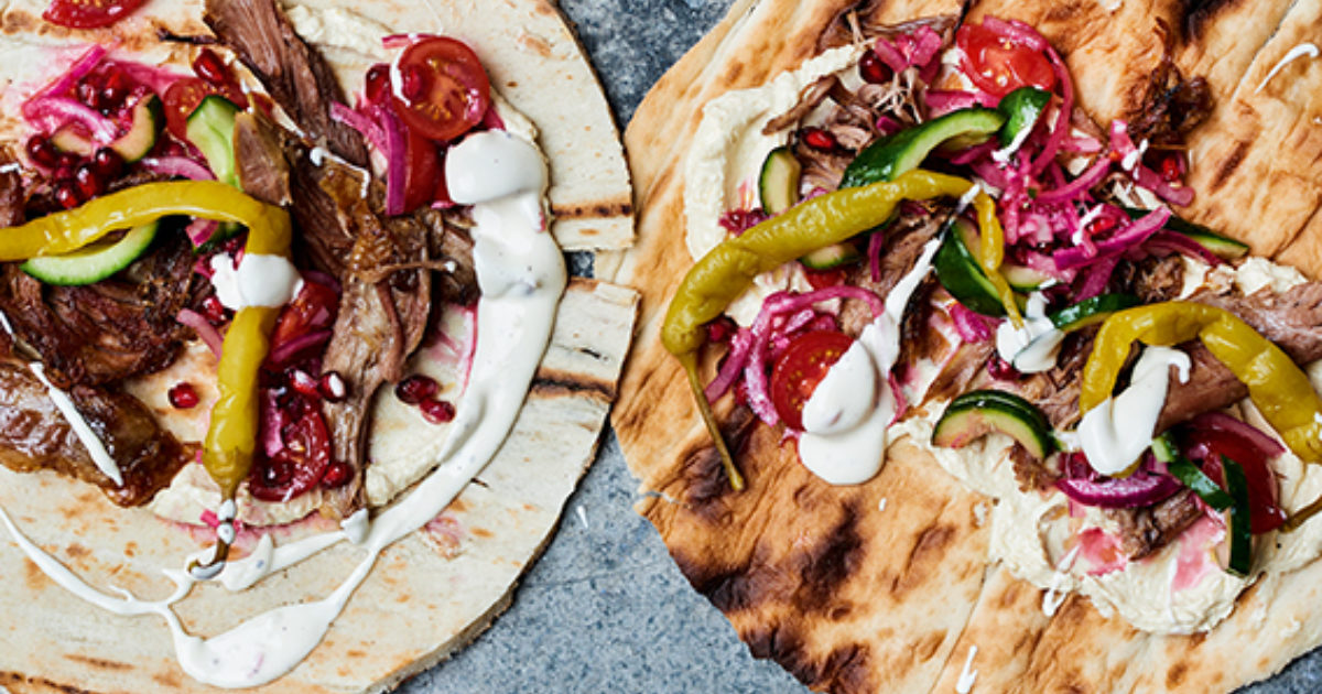 Food and Travel Magazine | Goat ‘shawarma’ wraps