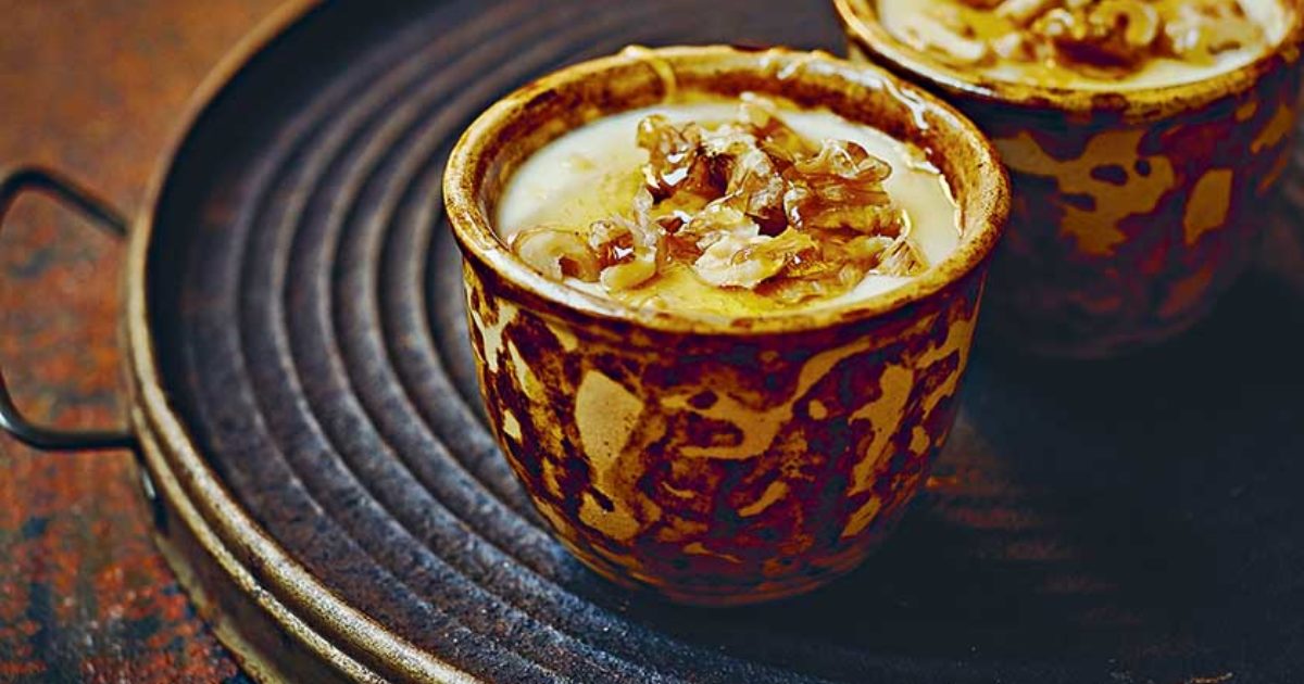 Food and Travel Magazine | Cuajada with honey and walnuts
