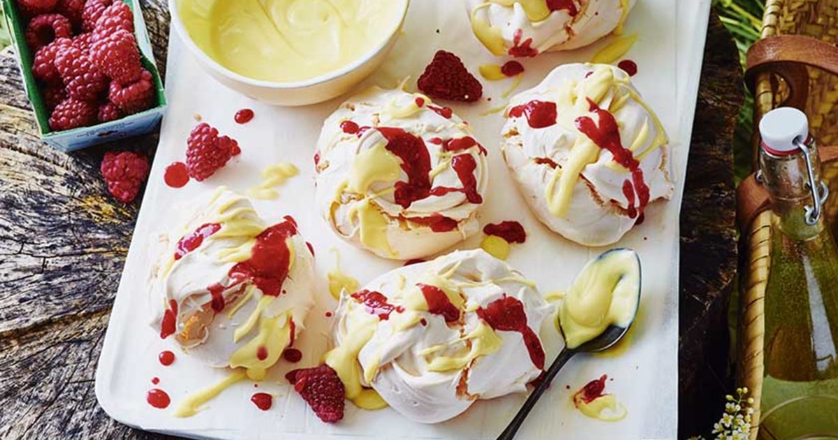 Food and Travel Magazine | Meringues with rosewater raspberries and…