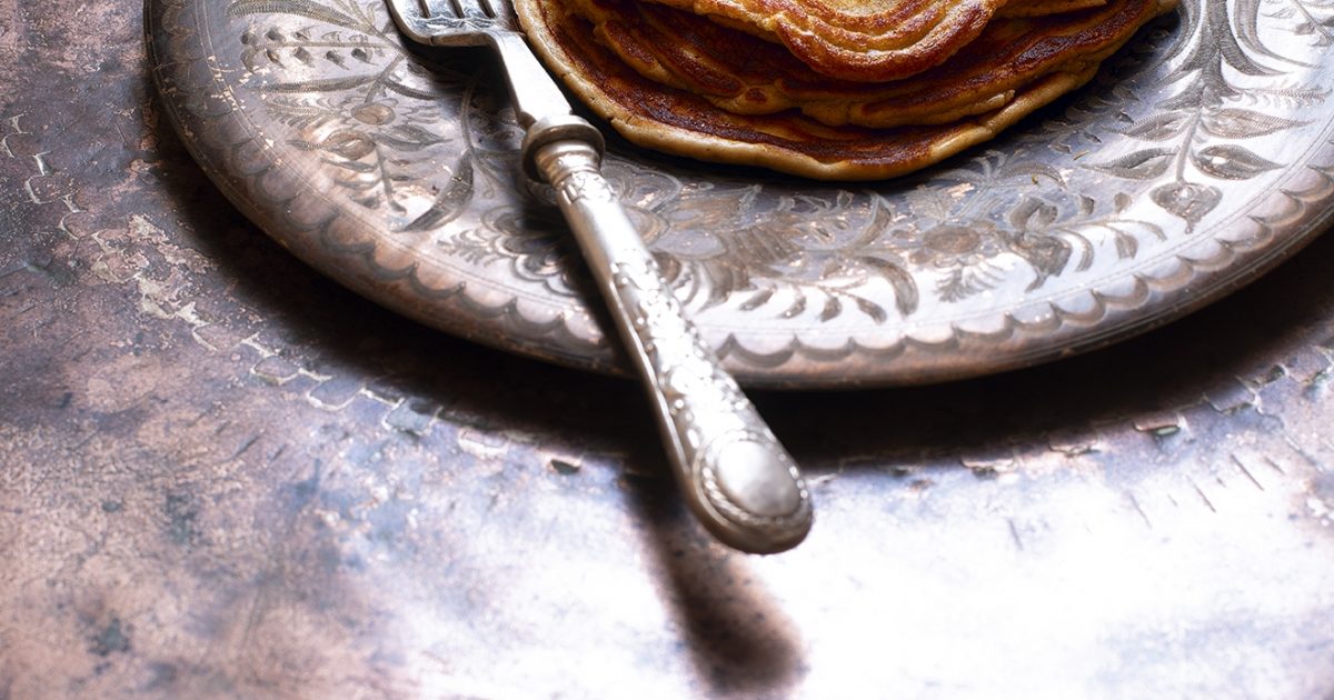 Food and Travel Magazine | Mascarpone hotcakes with date syrup and…