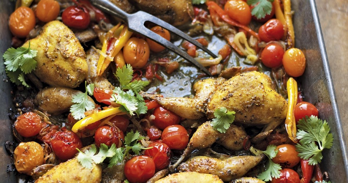 Food and Travel Magazine | Spatchcocked cardamom quail with roasted…