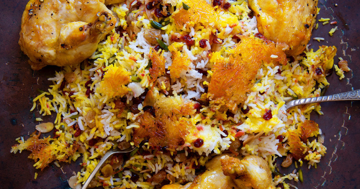 Food and Travel Magazine | Perfumed jewelled rice with marinated…