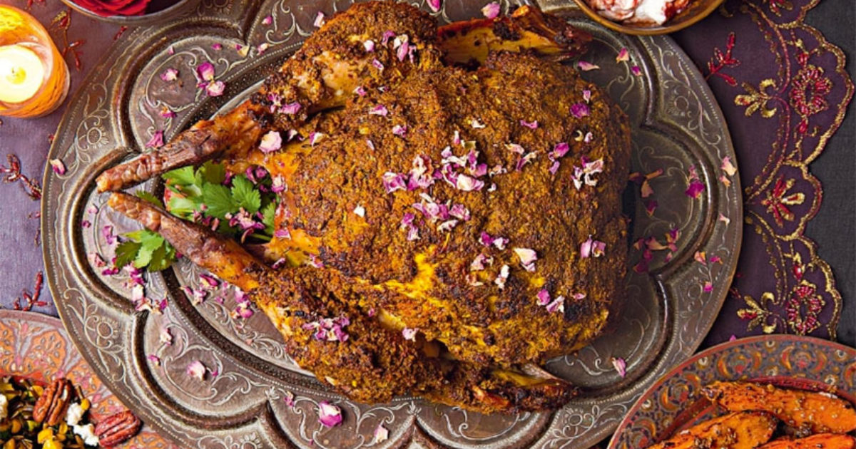 Food and Travel Magazine | Persian-spiced roast turkey