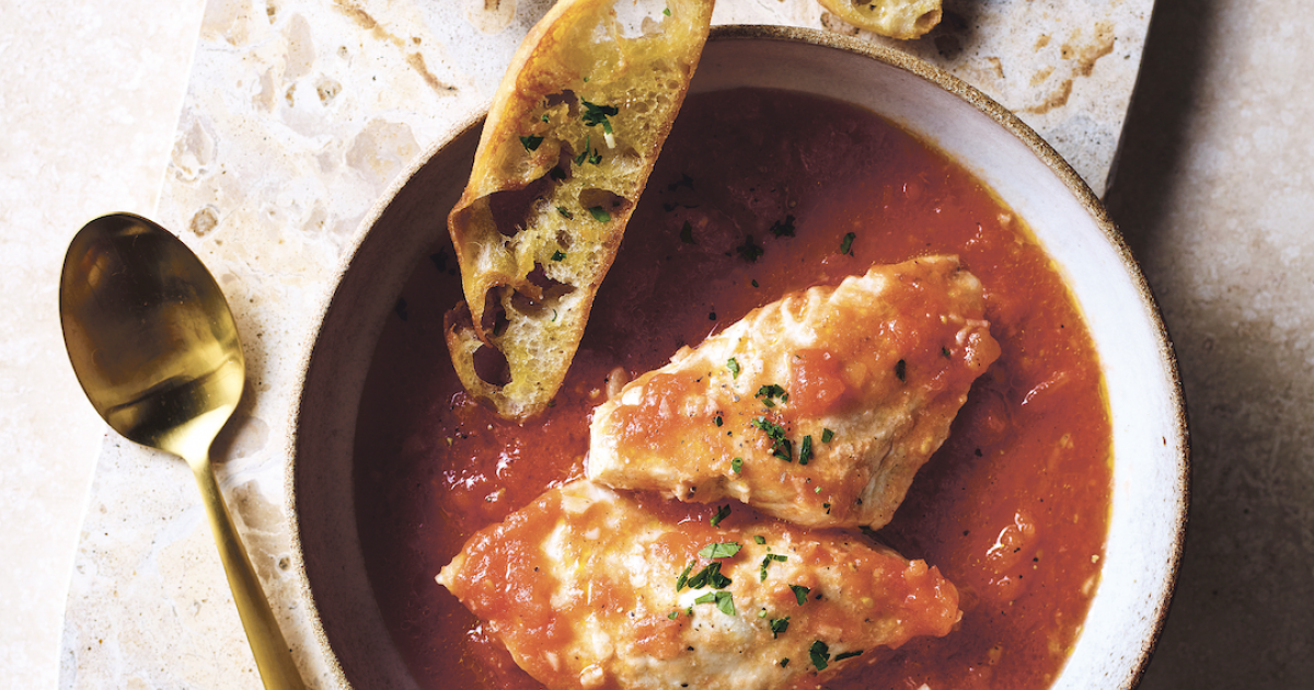 Food and Travel Magazine | Fish in guazzetto with crostini