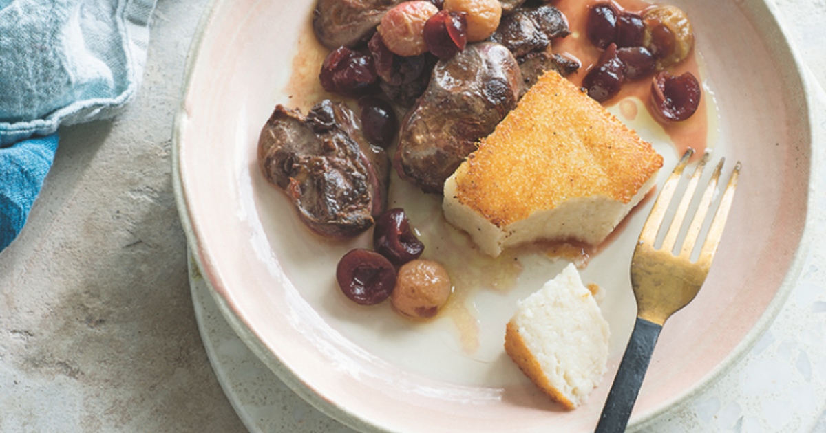 Seared chicken livers with muscatel… | Food and Travel Magazine