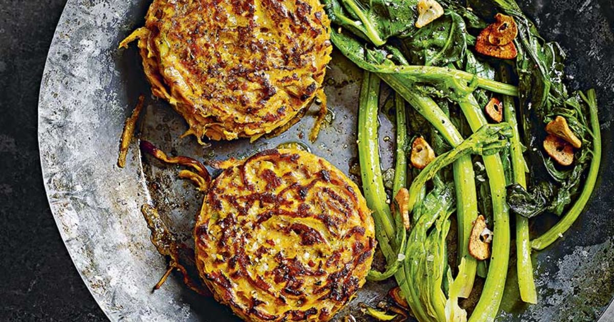 how to make sweet potato rosti
