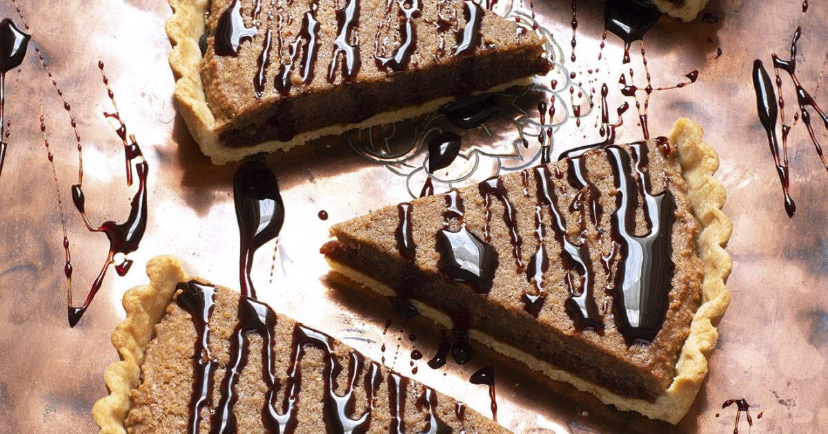 Food and Travel Magazine | Date frangipane tart with date syrup