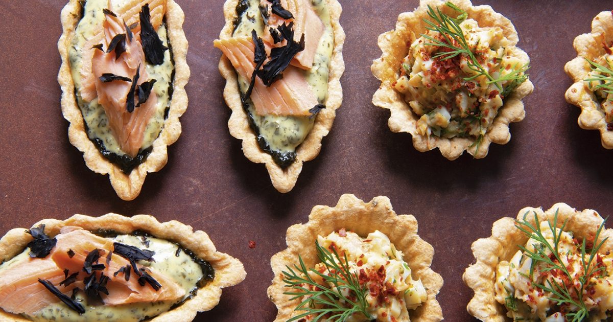 Food and Travel Magazine | Trio of seafood tarts