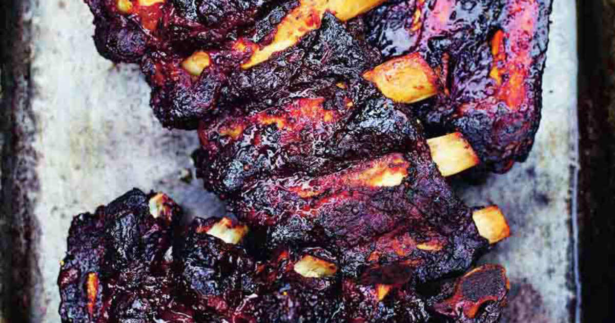 Food and Travel Magazine | Adam Perry Lang’s beef back ribs