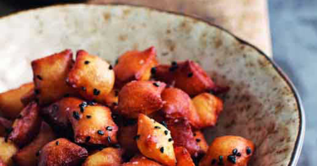 Food and Travel Magazine | Puffed pitta chips with toasted nigella