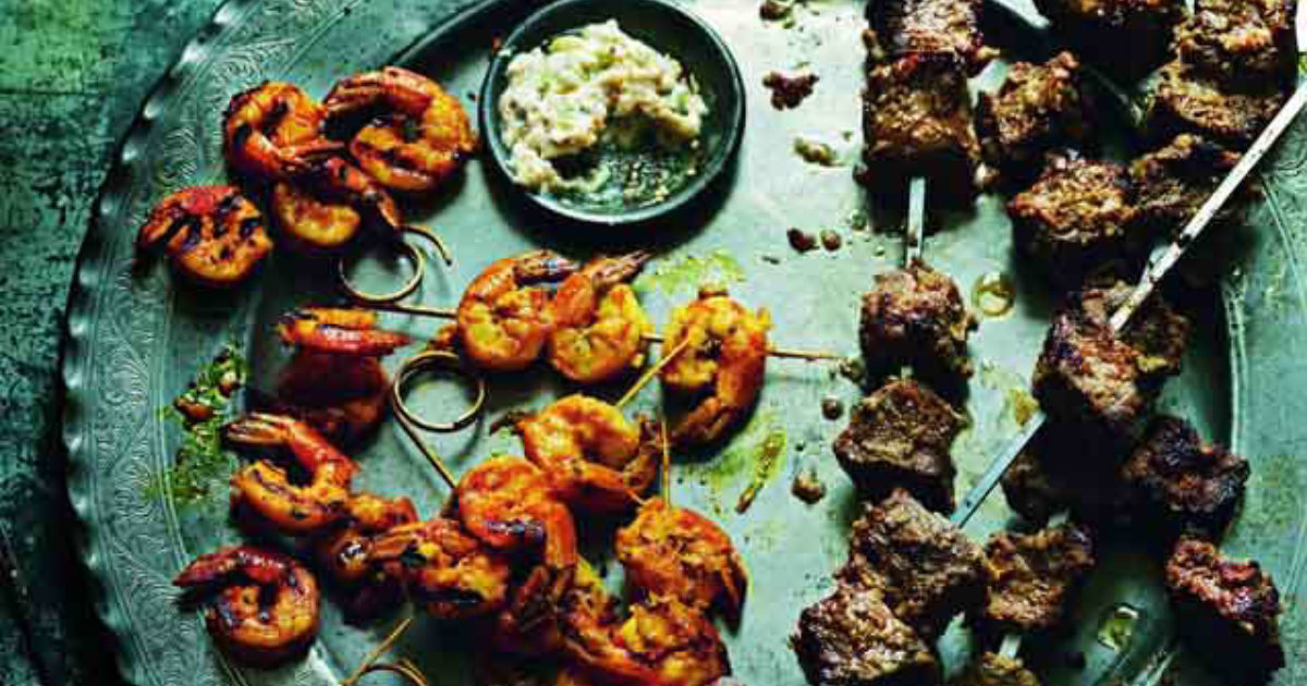 Food and Travel Magazine | Tandoori king prawns