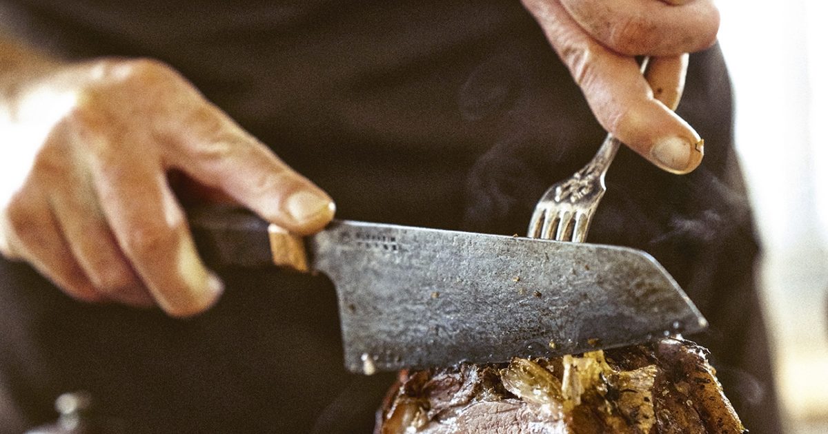 Food and Travel Magazine | Roast boneless rib of beef with leek, cep…