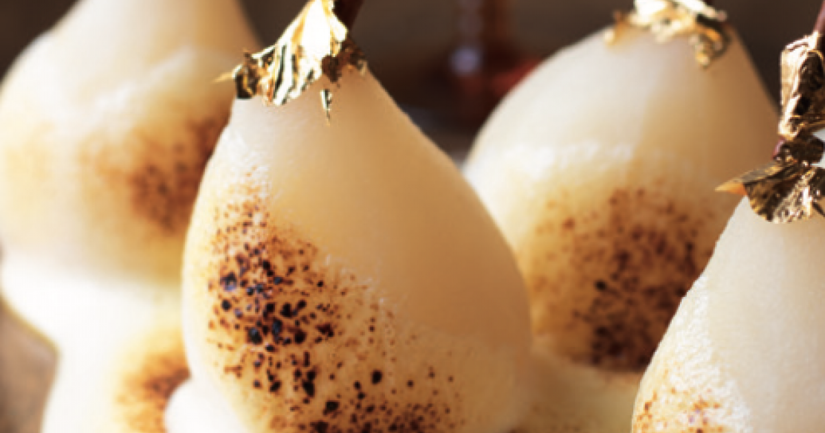 Food and Travel Magazine | Wine-poached pears and burnt zabaglione…