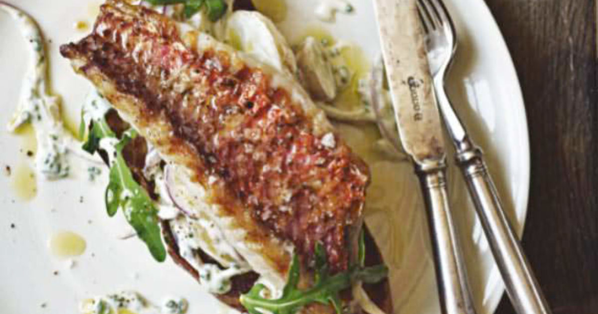 Food and Travel Magazine | Red mullet on toast