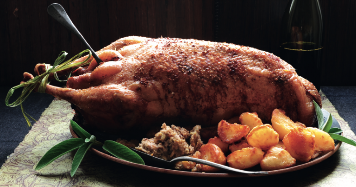 Food and Travel Magazine | Tom Kitchin's Roast Goose with Apricot…