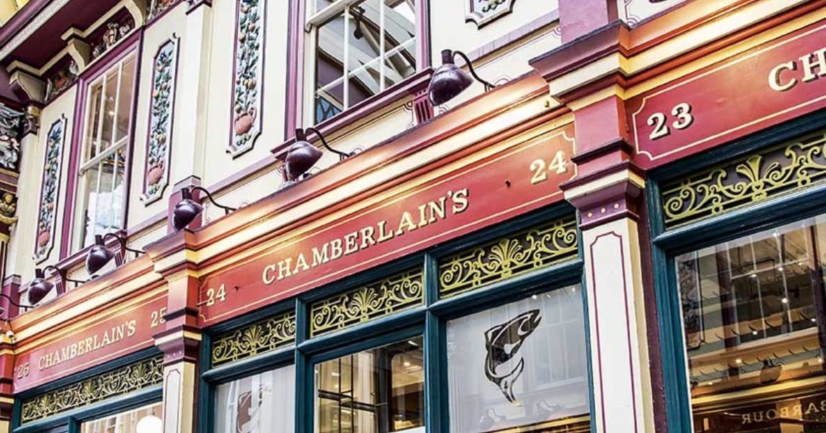 Food and Travel Magazine | Chamberlain’s of London